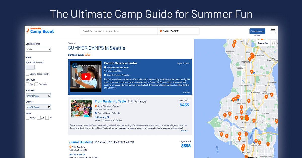 Summer Camps for Kids | Summer Camp Scout